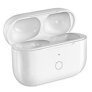 Compatible for AirPods Pro 2nd Generation Charging Case Replacement, Compatible for Wireless AirPods Pro 2 Charger Case with Bluetooth Pairing Sync Button, Built-in Large Battery