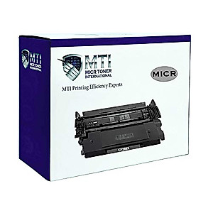 MICR Toner International OEM Modified Magnetic Ink Cartridge High Yield Replacement for HP 89X CF289X Laser Printers M507 M528