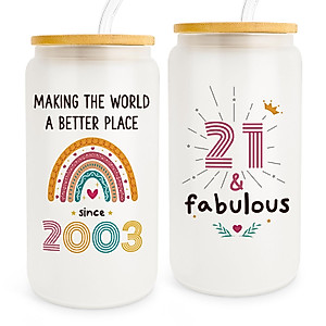 21st Birthday Gifts for Her, 21st Birthday Gifts Women, 21 Fabulous Gifts, 2003 Birthday Gifts, 21st Birthday Gifts Ideas, Gifts for 21st Birthday Daughter, Niece, Granddaughter, 21st Decorations