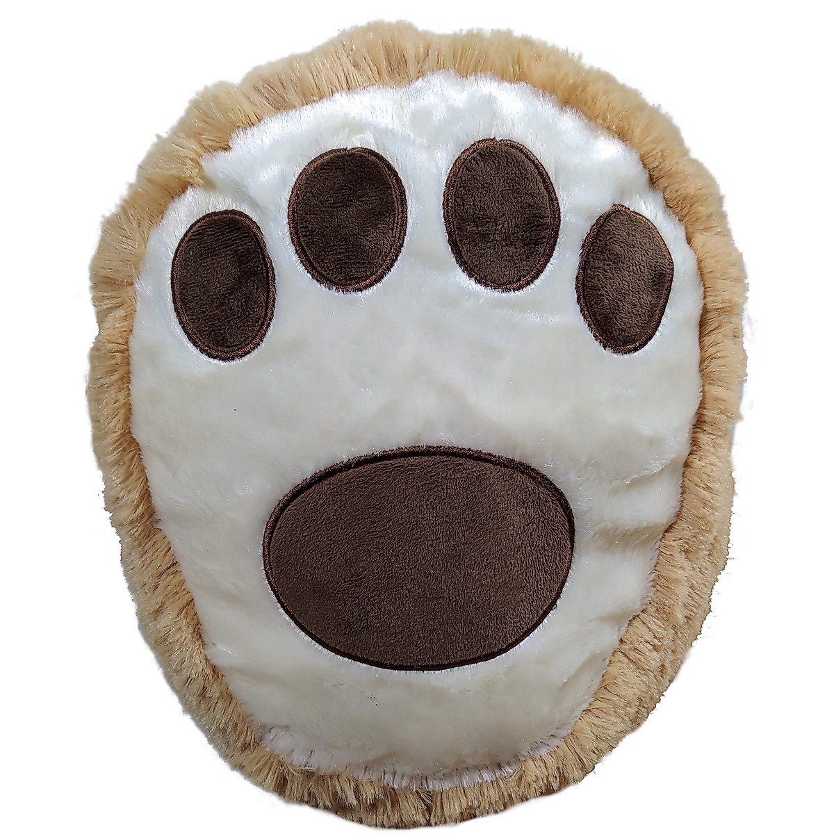 Anico 59" Tall (5 Feet) Giant Plush Light Brown Teddy Bear with Embroidered Paws and Smiling Face, Fits in 2XL Shirt!