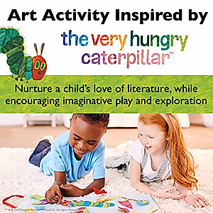 Creativity for Kids The Very Hungry Caterpillar Toy: Fun Felt Play - Busy Board for Toddlers from The World of Eric Carle Books, Preschool Arts and Crafts for for Kids Ages 3-5+