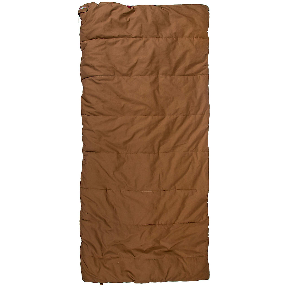 Stansport 6 lbs. Grizzly Sleeping Bag (529-100), 81" L x 39" W, Brown