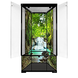 Carolina Custom Cages, BDH 18Lx18Wx42H Bio Deep Hybrid Terrarium; Easy Assembly