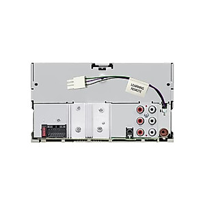 Kenwood Double-DIN In-Dash CD/MP3/USB Bluetooth AM/FM Car Stereo Receiver High Resolution Audio Compatibility Pandora/iHeart Radio/Spotify/iPhone and Android App Ready with ALPHASONIK EARBUDS