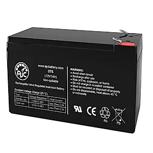 AJC Battery Compatible with APC Smart-UPS 700VA DL700 12V 7Ah UPS Battery