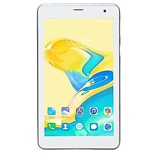 Estink 7 Inch Tablet PC, 2G RAM 32G ROM, HD Display, 5G WiFi Dual Band Dual Camera Tablet PC with 2 Card Slots, Support 128g Memory Card, for Android 9.0(Blue)