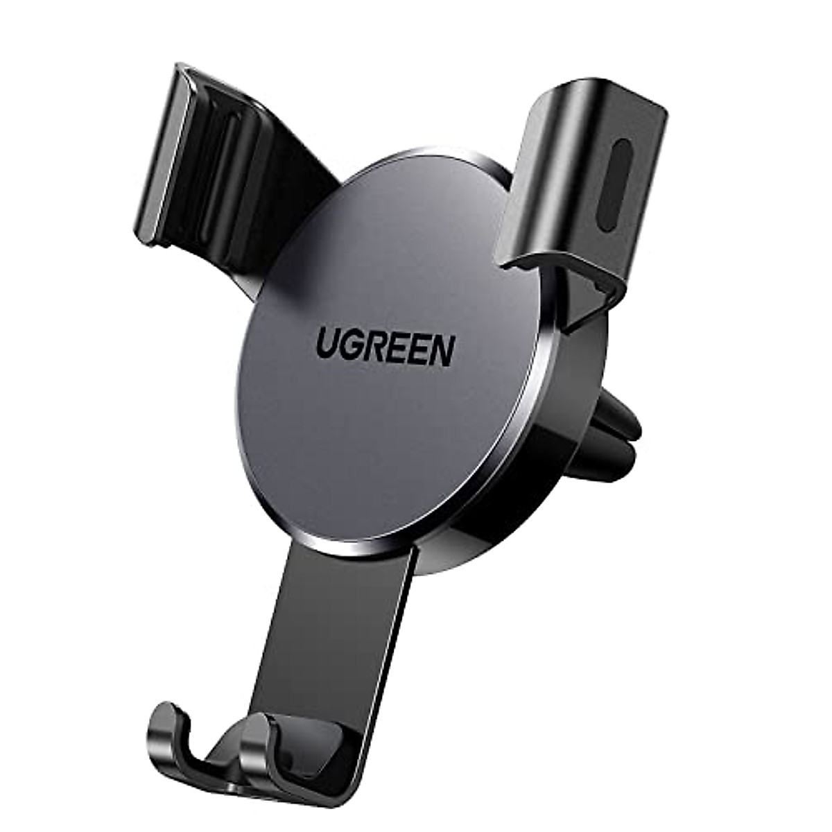 UGREEN Car Vent Phone Mount Air Vent Clip Cell Phone Holder Gravity Auto Lock Compatible with iPhone 14 Pro Max 14 Plus, iPhone 13 12 11 Pro Max XR XS 8 7 Plus SE, Samsung Galaxy S22 Smartphone Black