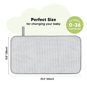 KeaBabies Baby Diaper Caddy Organizer and Portable Diaper Changing Pad - Large Baby Organizer - Waterproof Foldable Baby Changing Mat - Diaper Organizer for Changing Table - Travel Diaper Change Mat