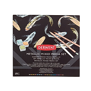 Derwent Metallic Mixed Media, 18 Pack (2305948)