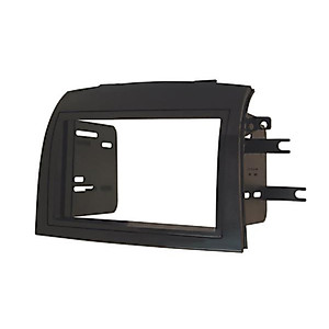 Scosche TA2088B Compatible with 2004-10 Toyota Sienna ISO Double DIN Dash Kit Black