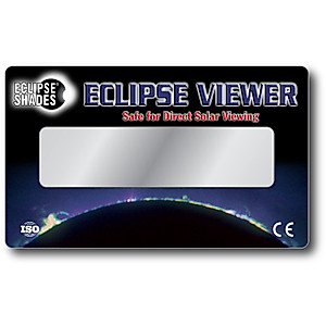 Rainbow Symphony Eclipse Viewers, Replaces Eclipse Glasses, Safe for Direct Sun Viewing, Great for Kids, CE & ISO Certified, Made in USA, 5 Pack with Wearable Lanyard