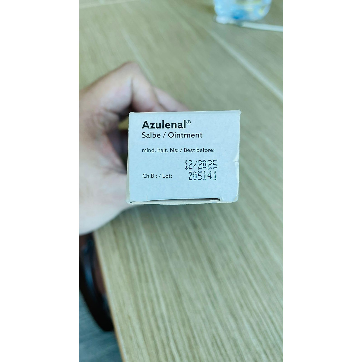 Azulenal Ointment with Guaiazulene | Wound and Healing Ointment for Diaper Rashes, Itches, Cuts, Burns, & Sore Nipples | Suitable for Use for Babies and Nursing Mothers | Made in Europe