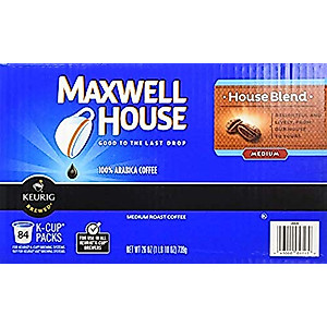 Maxwell House, House Blend Coffee (100 K-Cups)