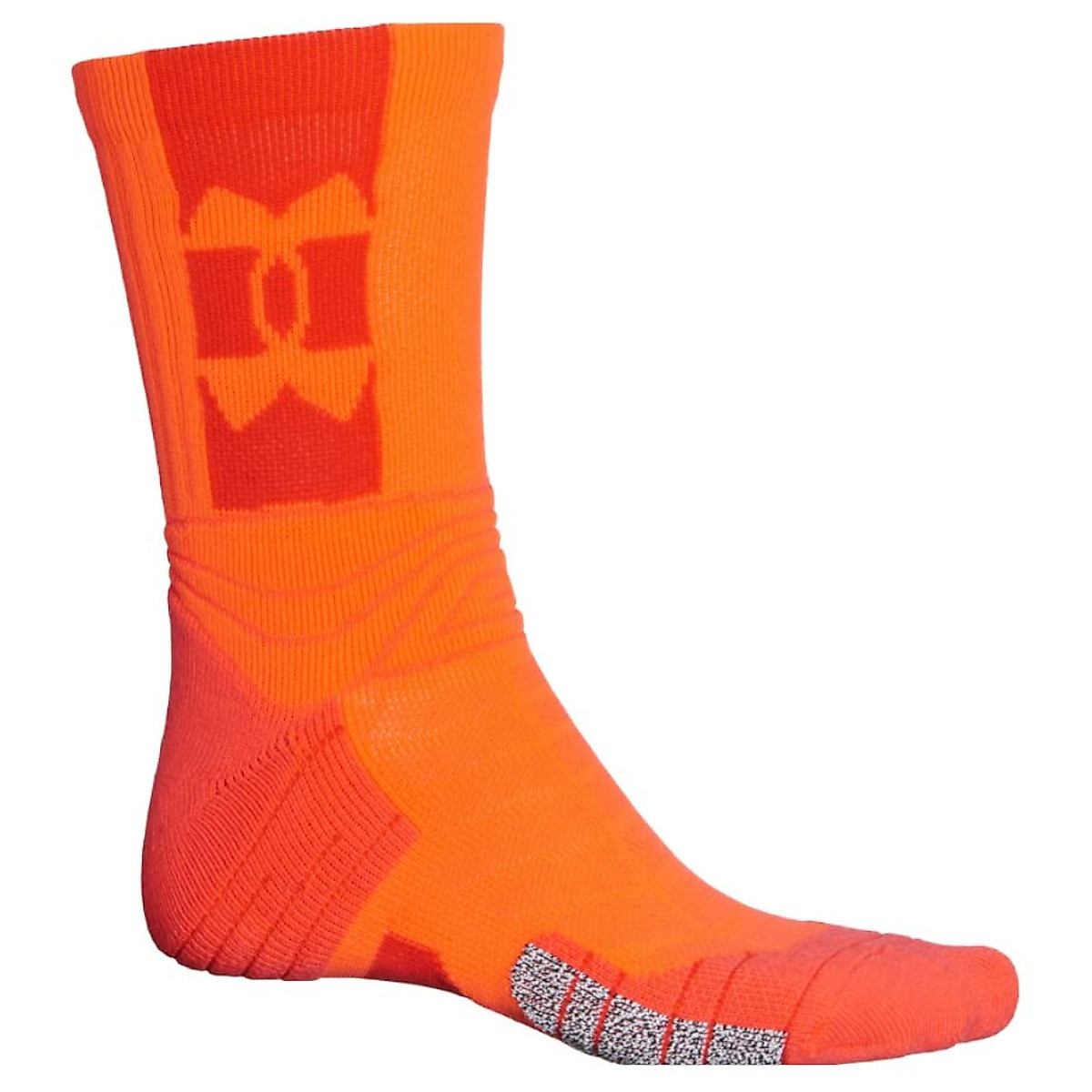 Under Armour Playmaker Men's Crew Socks, Large (8-12)- Beta Red, 1 Pair