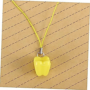 TOYANDONA 20 pcs mouth dental denture baths Tooth Case tooth saver necklaces plastic storage organizer kids toy organizer bins Baby tooth box souvenir box Storage Box deciduous teeth child