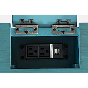 Jofran Inc. Craftsman Two Drawer USB Charging Desk