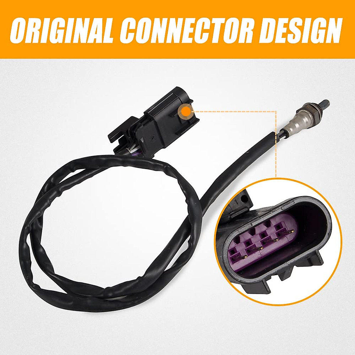 RANSOTO Oxygen O2 Sensor Compatible with Polaris General 1000, RZR XP Turbo/XP 1000, Ranger 570 900 XP 1000 Crew, Sportsman 110 450 570, ACE 150 Replace 4016021 4013979