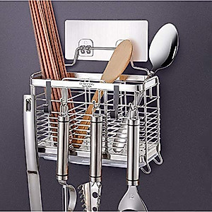 Huakun 20 Pack S-Shaped Stainless Steel Hanger Clip-on Hook,Hanging Sink Grid Hook, Used for Kitchen,Bedroom,Office,Wire Shelf