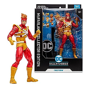 McFarlane Toys - DC Multiverse Firestorm (Crisis on Infinite Earths) 7in Figure McFarlane Collector Edition #4