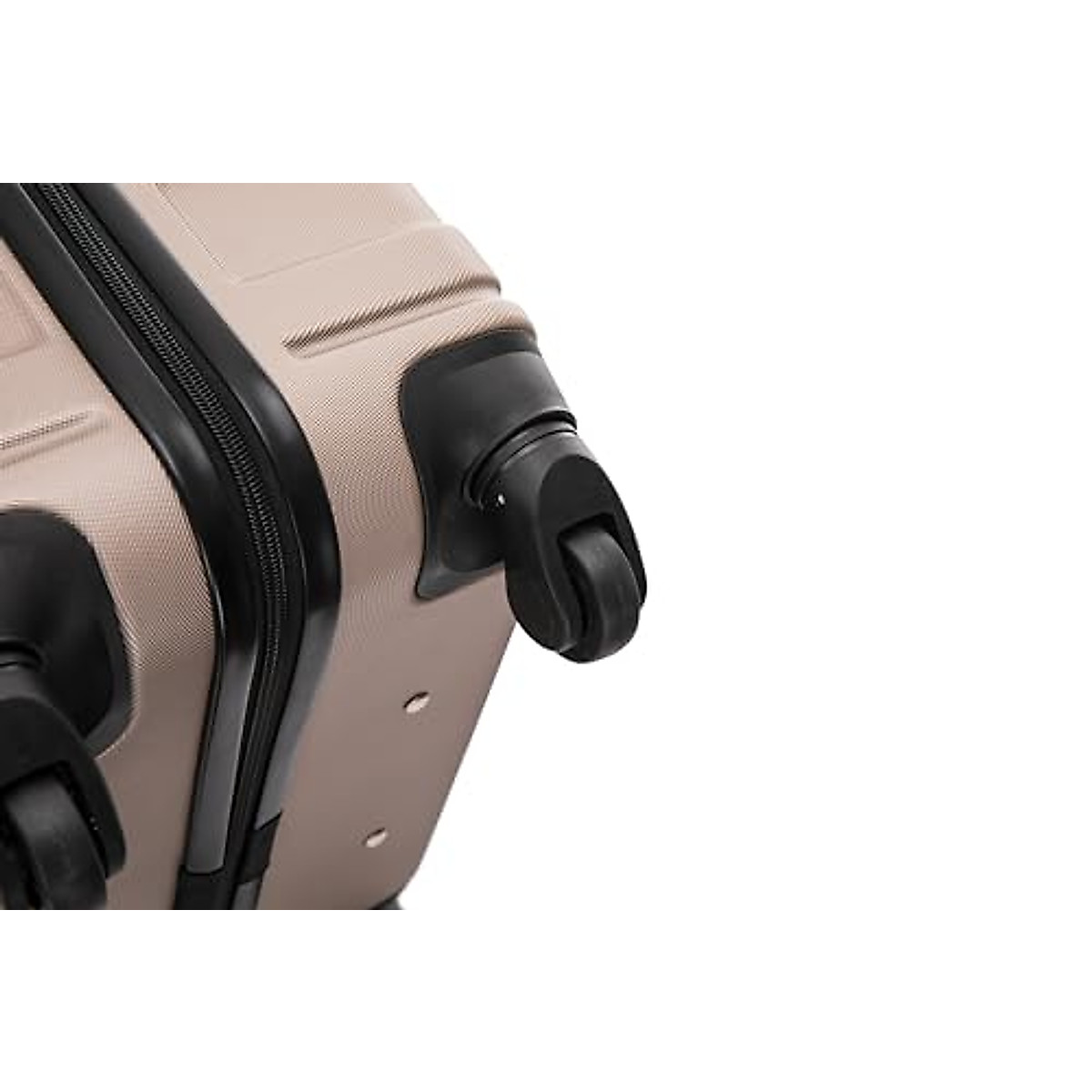 O ORNATE Luggage Sets 3 Piece Luggage Set - Hard luggage sets with spinner wheels and TSA Lock - Lightweight Expandable Suitcase Set (sizes 20",24",28") (champagne)