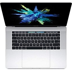 Apple 15in Macbook Pro with Touch Bar Retina Display, Intel Core i7-6700HQ 2.6GHz, 16GB DDR3-2133, 512GB PCIe SSD, Radeon Pro 450 2GB Mac OS 10.12 Sierra - Silver (Renewed)