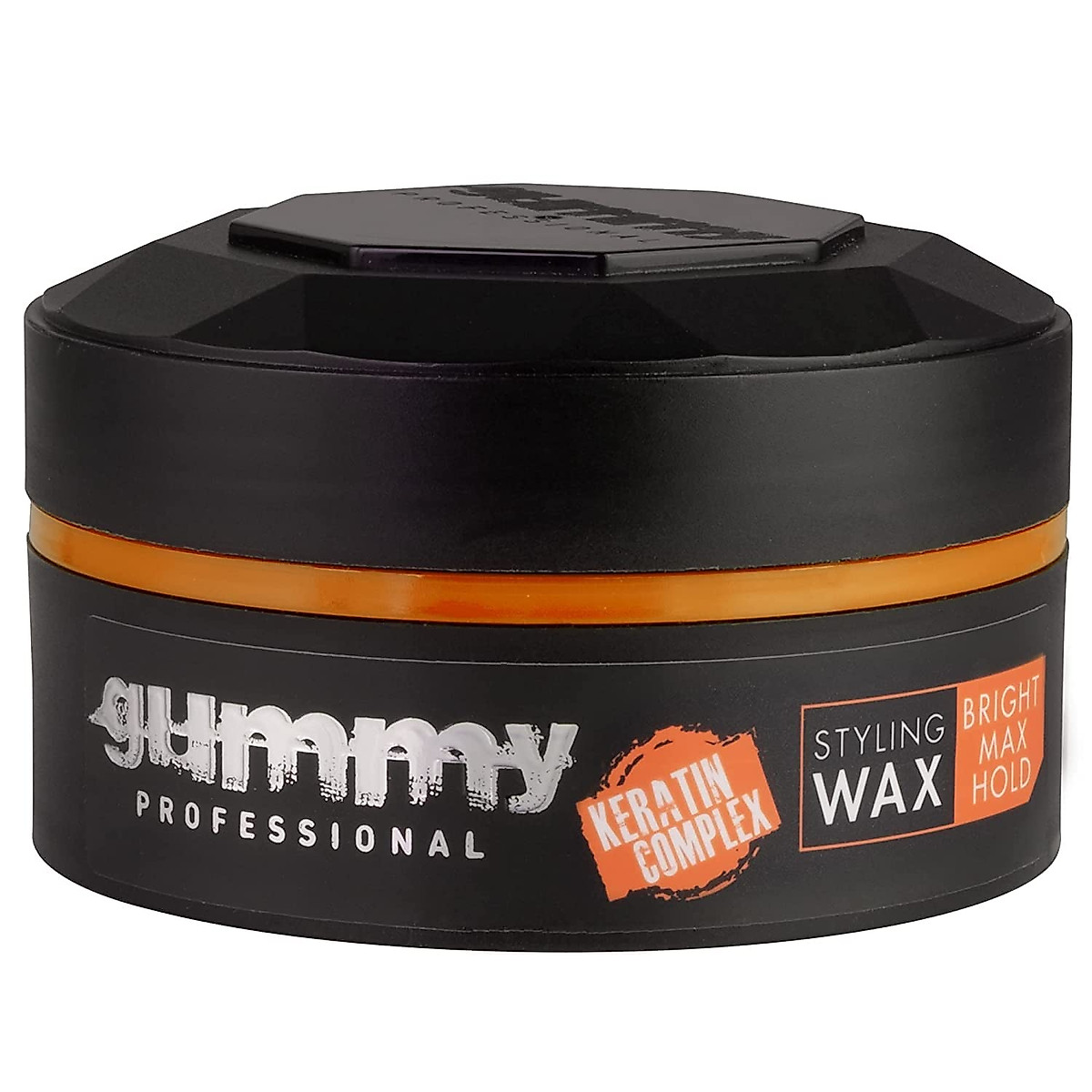 Gummy Bright Max Hold Hair Styling Wax 150ml - 5.07 Fl Oz (Pack of 1) Bright Max Hold