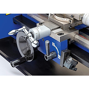 Eastwood Benchtop Metal Lathe 7 inch x 12 inch | Mini Metal Lathe Variable Speed 0-2500 RPM, Mini Lathe with 3-jaw Chuck | Benchtop Metal Lathe, Drilling Machine for Various Types of Metal Turning