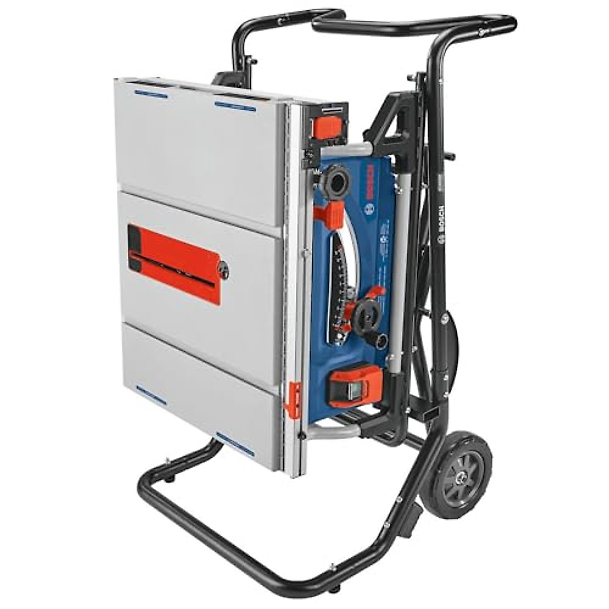 BOSCH GTS15-10 10 Inch Portable Jobsite Table Saw with Gravity-Rise Wheeled Stand, 15 Amp, 32-1/8 Inch Rip Capacity, 4 HP