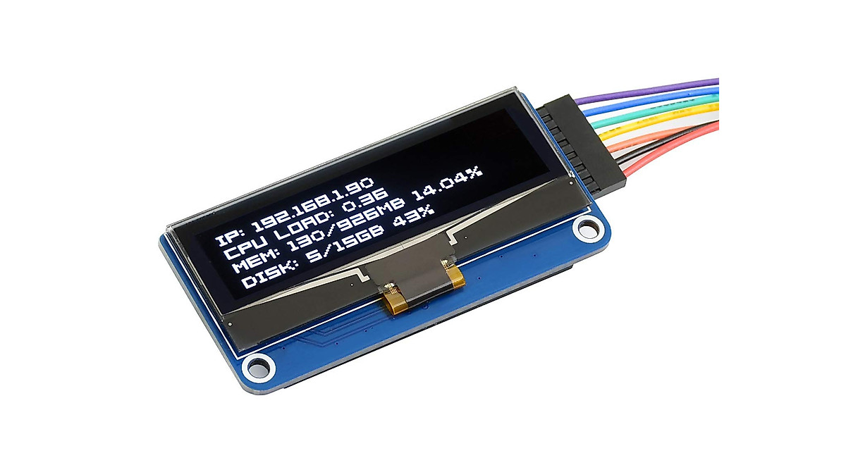 2.23 inch OLED Display HAT for Raspberry Pi & Arduino