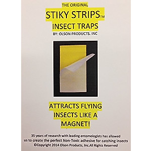 The Original Sticky Strip 3" x 5" Yellow (100Pack)