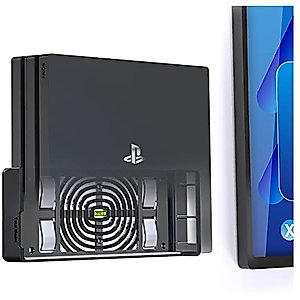TotalMount for PlayStation 4 Pro (Mounts PS4 Pro on Wall Near TV)