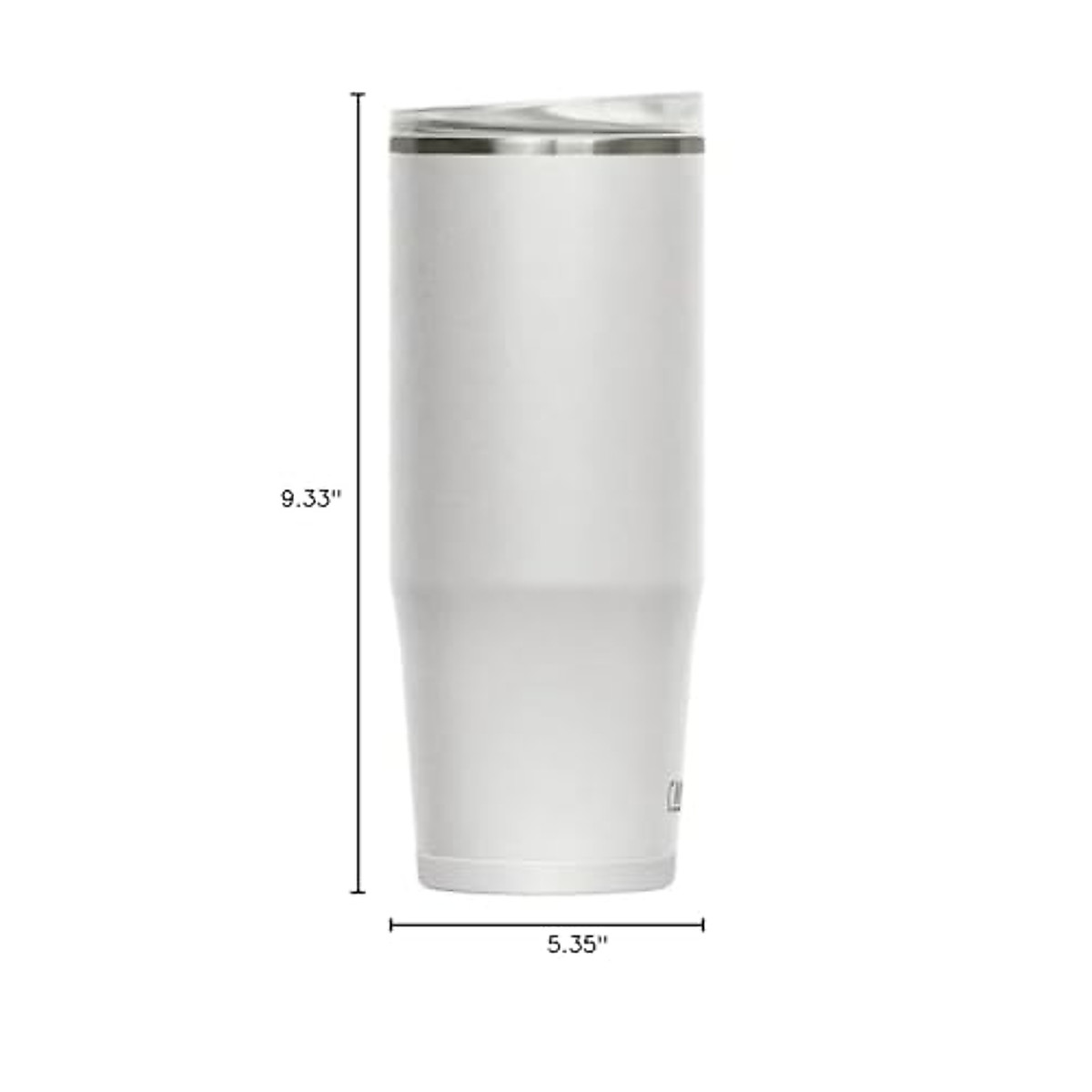 CamelBak Thrive Leak-Proof 32 oz Mug, Insulated Stainless Steel - For travel, coffee, tea, hot beverages - Spill Proof Cup-holder Compatible, White