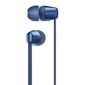 Sony WI-C310 Wireless in-Ear Headset/Headphones with mic for Phone Call, Blue, Model Number: WI-C310/L (Renewed)