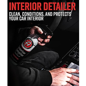 Adam's Most Popular Car Detailing Kit - Car Wash & Cleaning Kit | Our Top Selling Products Bundled | Car Wash Soap Shampoo, Detail Spray Car Wax Quick Detailer, Car Interior Cleaner