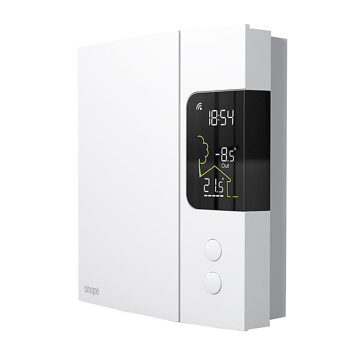 Sinopé Smart Wi-Fi Thermostat for Electric Baseboard Heating TH1124WF (Works with Amazon Alexa and Apple HomeKit) 4000 W / 240 V