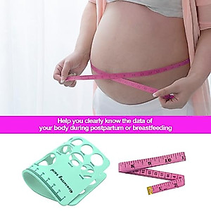 Silicone Nipples Ruler of Flange Size Measure for Nipple, Nipple Measurement Tool for Flanges Silicone and Soft in mm, Breast Pump Sizing Tool for Spectra, Medela, Momcozy, Lansinoh