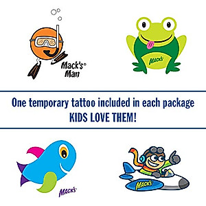 Mack's Soft Moldable Silicone Putty Ear Plugs – Kids Size, 15 Pair – Comfortable Small Earplugs for Swimming, Bathing, Travel, Loud Events and Flying | Made in USA