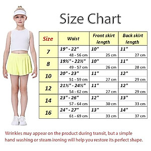 Girls Flowy Shorts Butterfly Shorts Kids Cute Shorts for Girls 10-12 Years Old Girls Skorts