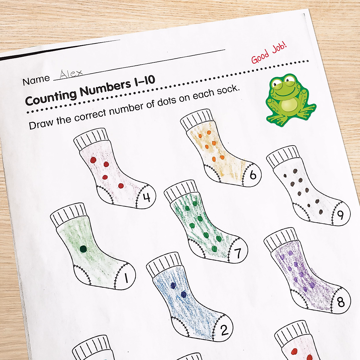 Carson Dellosa 90 Frog Stickers for Kids, 6 Sheets of Incentives for Crafts, Prizes, Scrapbooking, Water Bottle, Science, Reward Chart, and School Supplies, Classroom Must Haves