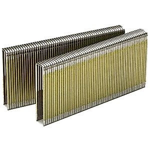 SENCO M11BABN 18-Gauge 3/8"Crown x 3/4" Leg Electro Galvanized Staples, 5000/Box