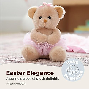 Bearington Collection Bella Plush Ballerina Teddy Bear Stuffed Animal, 6 Inch