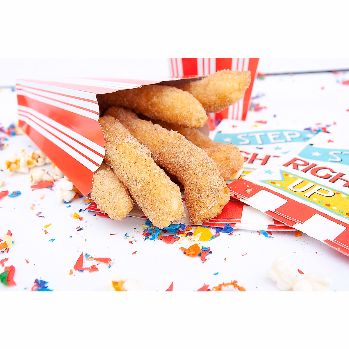 Mom's Place Gluten-Free Cinnamon Sugar Churros Mix, Easy to Make, 24 Servings, Dairy Free, Nut Free, Soy Free, Non-GMO