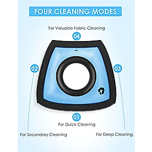 Gobeigo Pet Hair Remover for Couch/Car Detailing, Dog Hair Remover Mini Cat Hair Remover, Fur Removal Brush Great for Auto Detailer & House Cleaners Used in Fabric, Furniture, Couch or Carpet