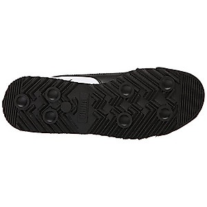 PUMA Men's ROMA BASIC Sneaker, white-black, 13