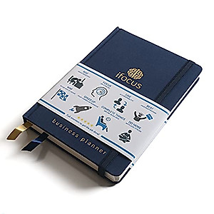 Business Planner Undated for Entrepreneurs! Focus Project Notebook for Productivity! Daily Weekly Self Organizer Planner / Win the Day! Beat Procrastination! Ifocus - A5 work planner