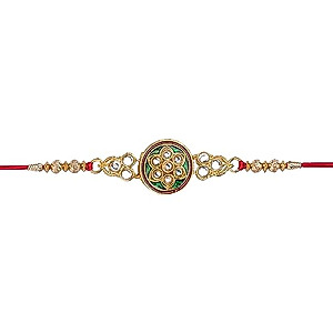 Kamla Sellers Raksha Bhandan Handmade Rakhi Thread Bracelet Rakhi for Brother Bhaiya Celebration