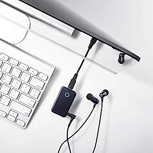 EarStudio ES100 MK2-24bit Portable High-Resolution Bluetooth Receiver/USB DAC/Headphone Amp with LDAC, aptX HD, aptX, AAC (3.5mm Unbalanced & 2.5mm Balanced Output)