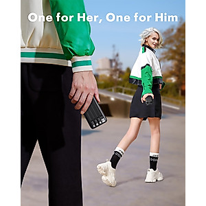 Portable Charger with Built in Cables, Portable Charger with Cords Wires Slim 10000mAh Travel Essentials Battery Pack 6 Outputs 3A High Speed Power Bank for iPhone Samsung Pixel LG Moto iPad