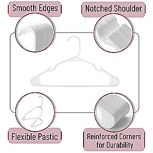 Plastic Luxury Hangers Black Black Velvet Non -Slip Clothes Hangers-Pack of 55 - Ultra Slim & Space Saving - Heavy Duty with 360 Degree Black Swivel Hook for Clothing, Suit, Top (Black Hangers)