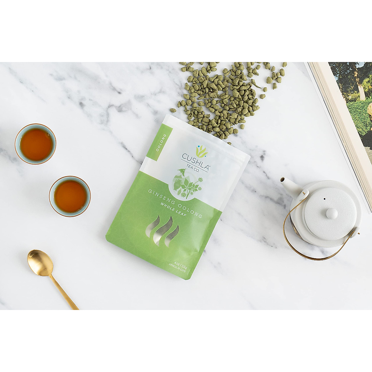 Ginseng Oolong Tea - Lan Gui Ren Tea - High Mountain Ren Shen Loose Leaf Premium Ginseng Oolong Tea